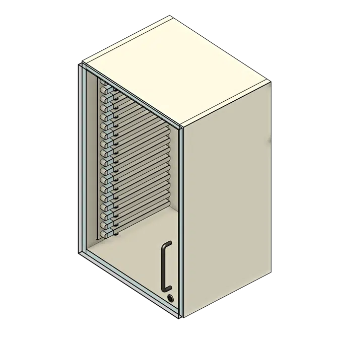 BIM objects - Free download! Wall Modular Medical Cabinet | BIMobject