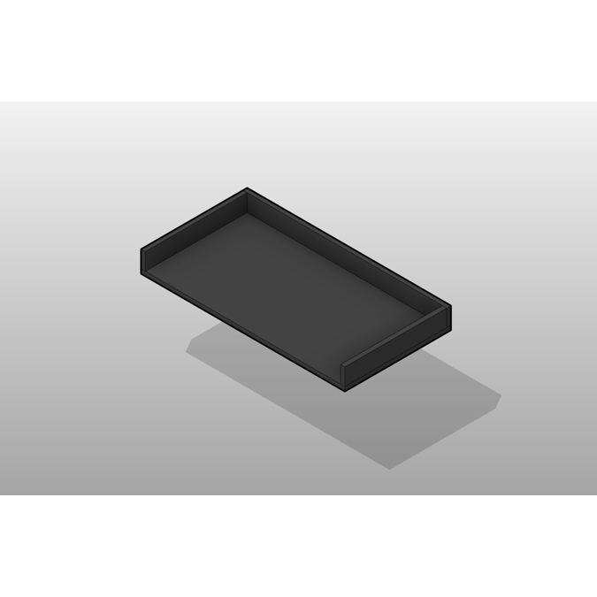 BIM objects - Free download! Stainless Steel Countertop | BIMobject