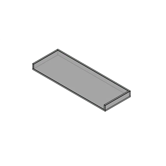 BIM objects - Free download! Stainless Steel Countertop | BIMobject