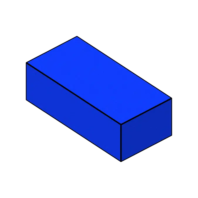 BIM objects - Free download! Rectangle Plush Library Furniture | BIMobject