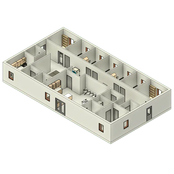 BIM objects - Free download! Healthcare Clinic Sample Project | BIMobject