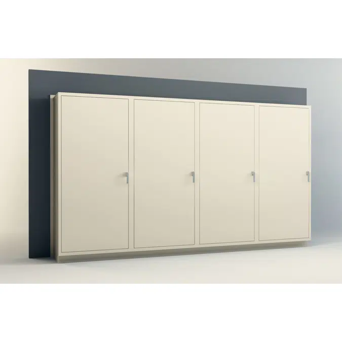 BIM objects - Free download! 4 Columns-31 Total Openings Steel Evidence ...