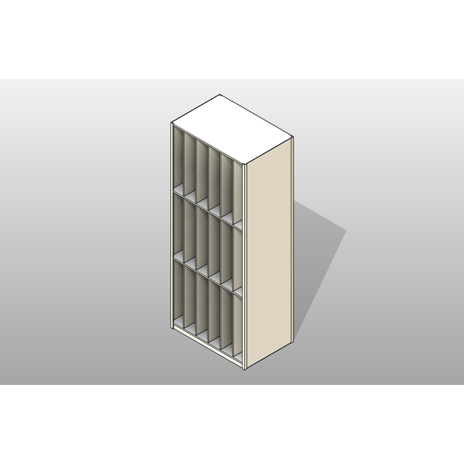 BIM objects - Free download! Combination Blueprint Storage | BIMobject