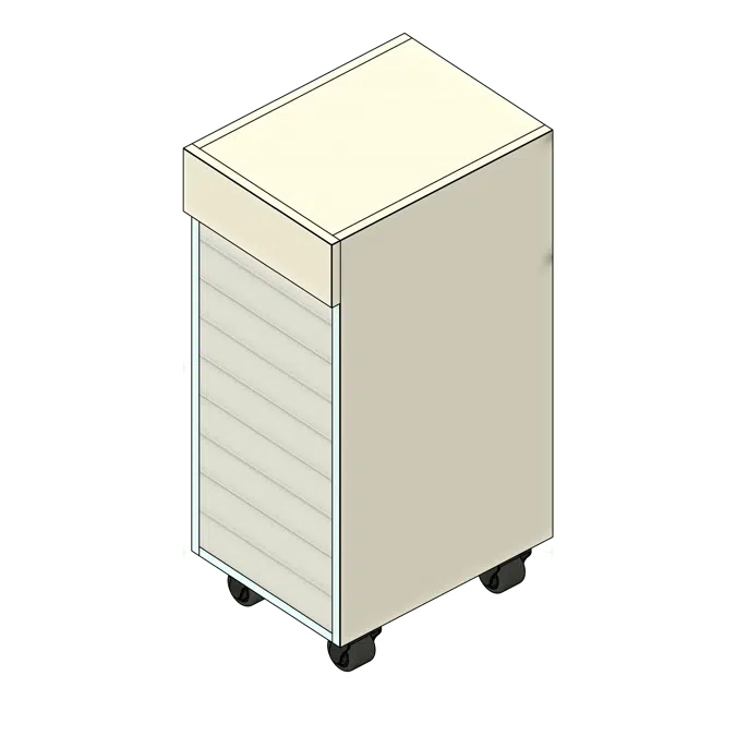 BIM objects - Free download! Base Modular Medical Cabinet | BIMobject