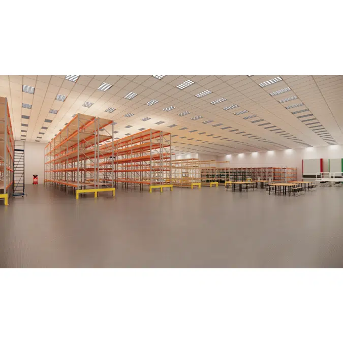 Objetos BIM - ¡Descarga gratis! Warehouse Sample Project | BIMobject