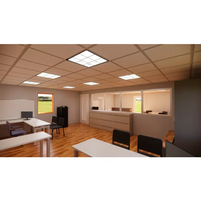BIM objects - Free download! School Resource Officer Office & Workroom ...