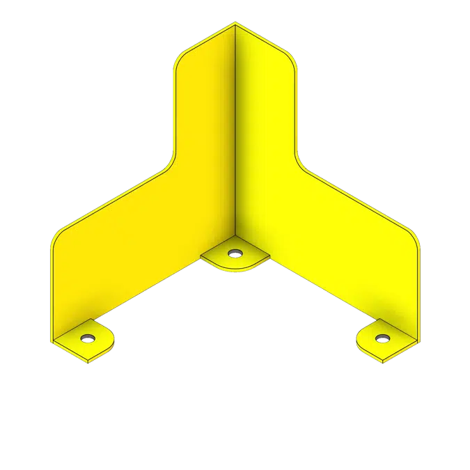 BIM objects - Free download! Corner Guard Industrial Safety | BIMobject