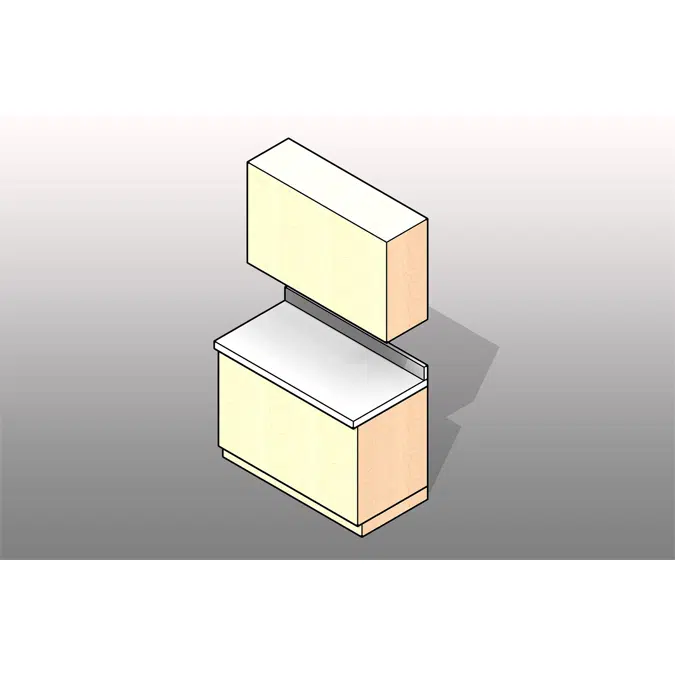 BIM objects - Free download! Line Based Generic Casework | BIMobject