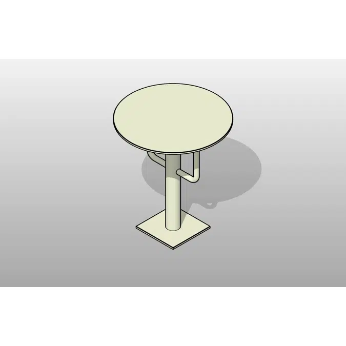 BIM objects - Free download! Stool Restraint Bench | BIMobject