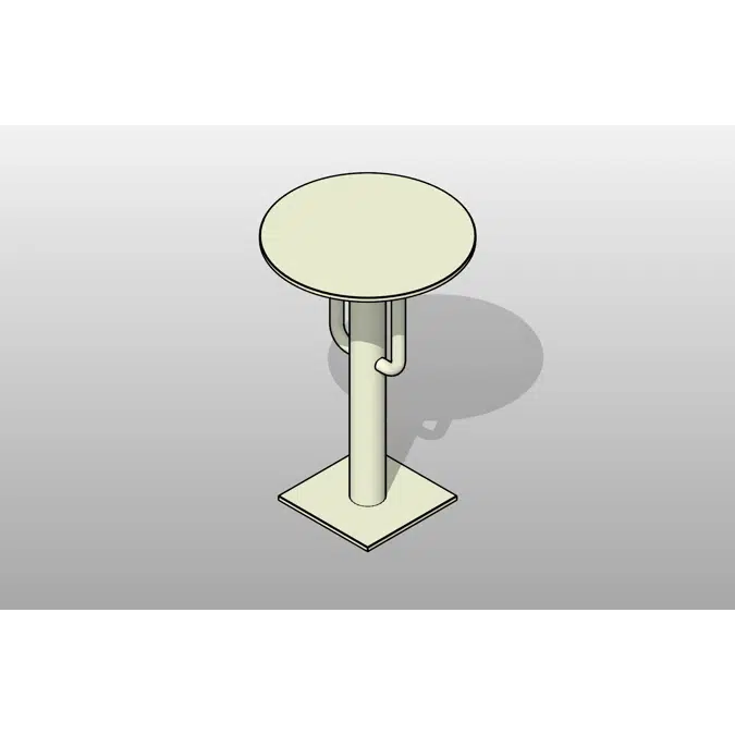 BIM objects - Free download! Stool Restraint Bench | BIMobject