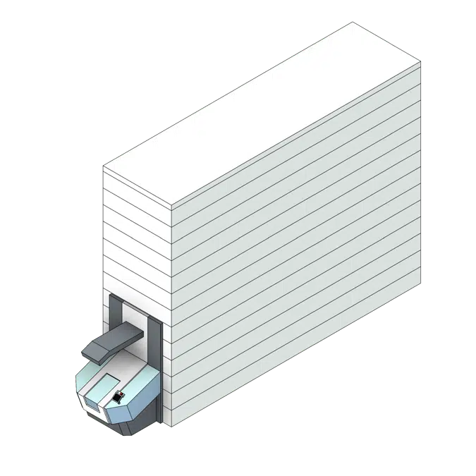BIM objects - Free download! Vertical Buffer Module Carousels | BIMobject