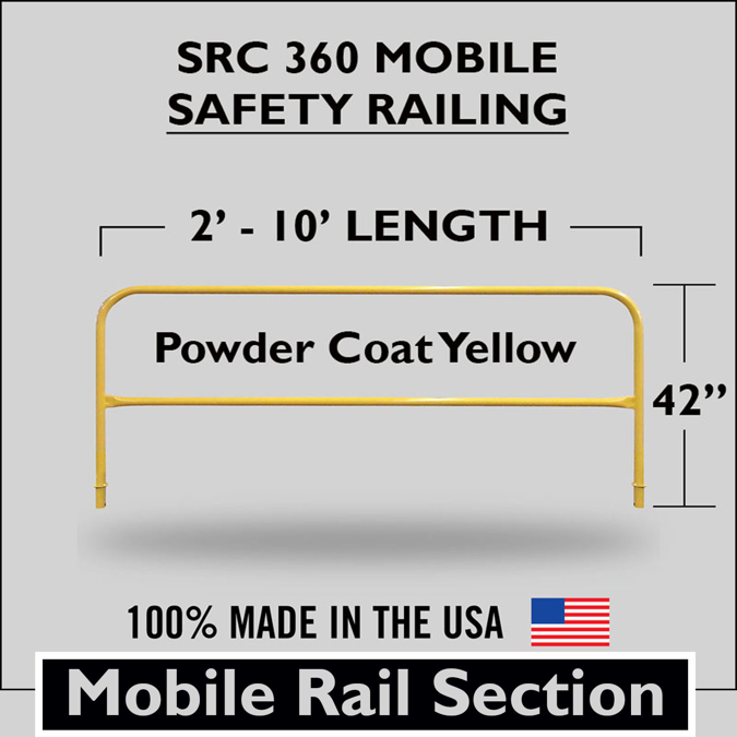 BIM-objekt - Gratis nedladdning! Mobile Rail Railing Section | BIMobject