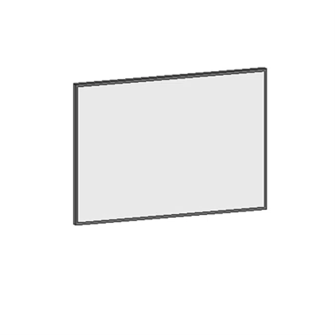 BIM objects - Free download! Sense cabinets mirrors | BIMobject