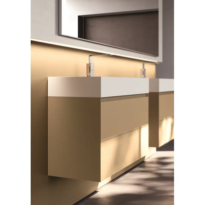 BIM objects - Free download! Cubik monoblocks 1 drawer | BIMobject