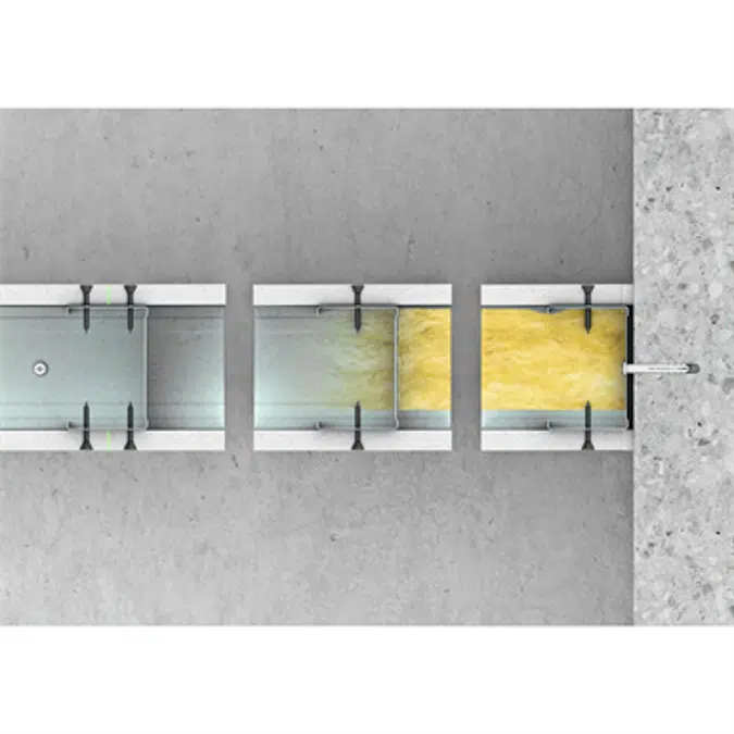 BIM objects - Free download! 1S21 100mm 60min 52dB 4000mm | BIMobject