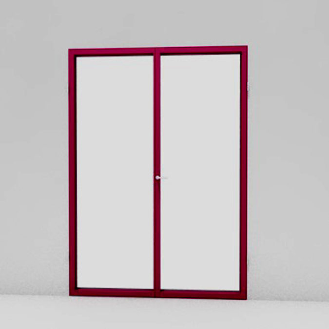 Об'єкти BIM – скачати безкоштовно! Aluminum window - large opening ...