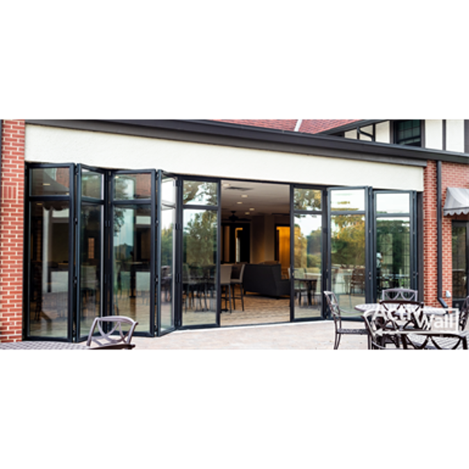 BIM objects - Free download! Horizontal Folding Walls, Windows, and ...