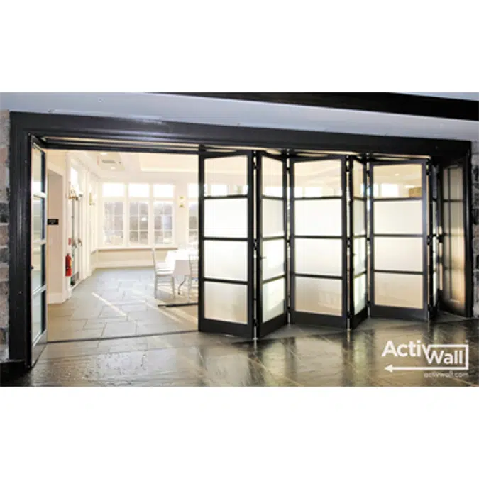 BIM objects - Free download! Horizontal Folding Walls, Windows, and ...