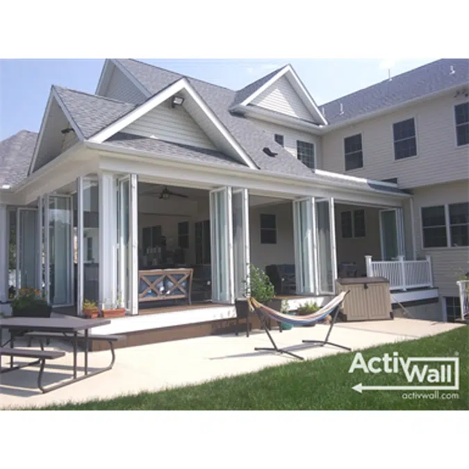 BIM objects - Free download! Horizontal Folding Walls, Windows, and ...