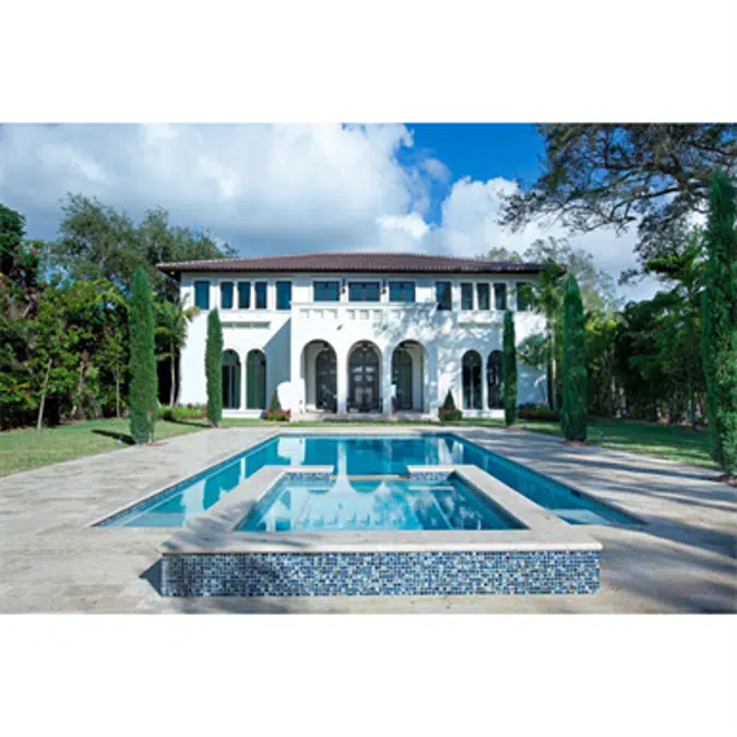 BIM objects - Free download! Barrel Roof Tile 40x15 Graphite | BIMobject