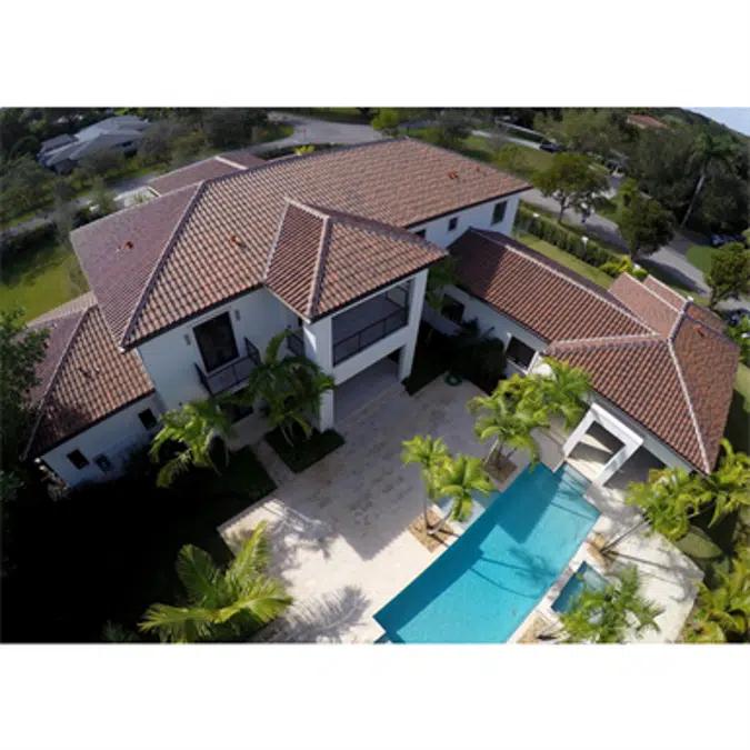 Objetos BIM - ¡Descarga gratis! Teja Curva 40x15 Fumé | BIMobject