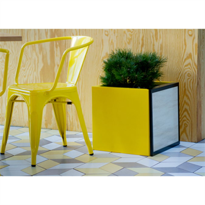 BIM objects - Free download! Flower Pot 405x405x405 mm | BIMobject