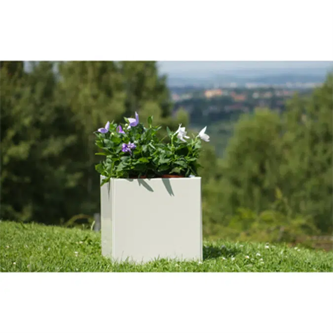 BIM objects - Free download! Flower Pot 305x305x305 mm | BIMobject