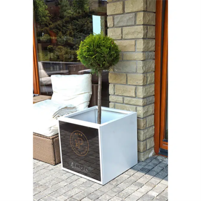 BIM objects - Free download! Flower Pot 505x505x505 mm | BIMobject