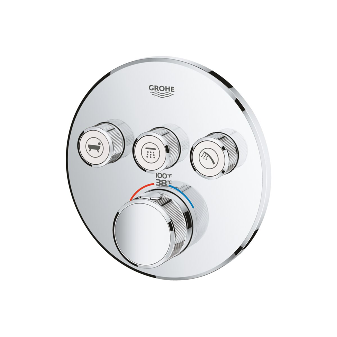 Objetos BIM - ¡Descarga gratis! GROHE Smart Control Concealed ...