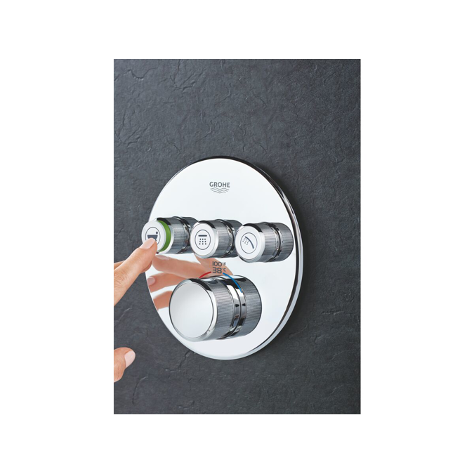 Objetos BIM - ¡Descarga gratis! GROHE Smart Control Concealed ...