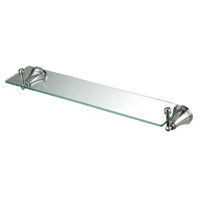 BIM objects - Free download! Kado Era Shower Shelf Chrome | BIMobject