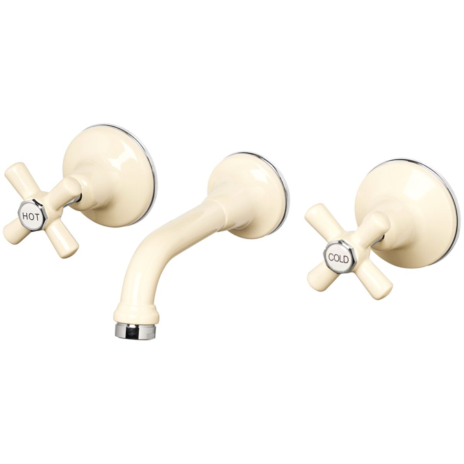 Objetos Bim - Download gratuito Posh Bristol Bath Set Ivory / Chrome ...