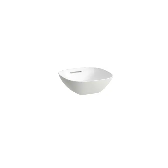 BIM objects - Free download! LAUFEN Ino Counter Basin with Overflow No ...