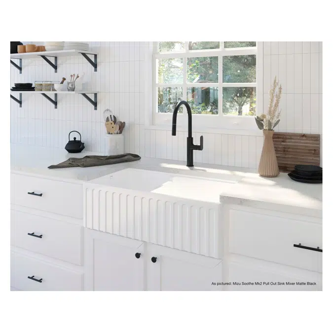 BIM objects - Free download! Mizu Soothe MK2 Gooseneck Pull Out Sink ...