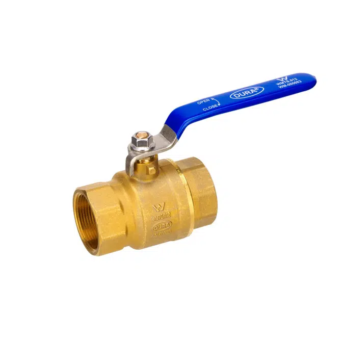 BIM objects - Free download! Dura Lead Free Brass Water Ball Valve ...