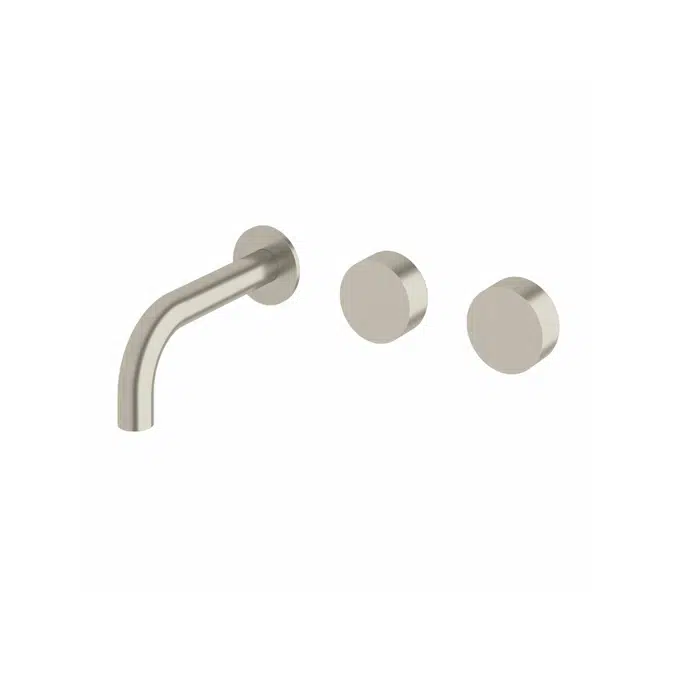 BIM objects - Free download! Milli Pure Wall Bath Hostess System 160mm ...