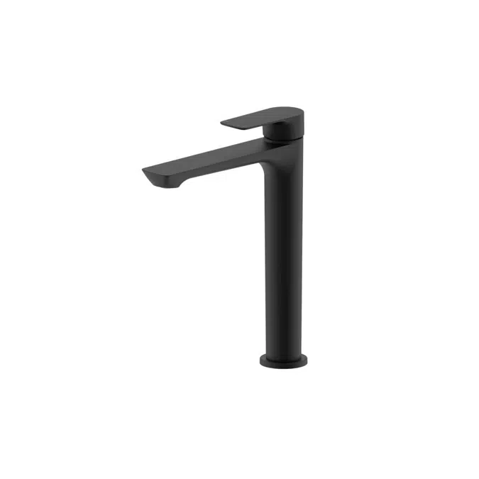 BIM objects - Free download! Milli Trace Extended Basin Mixer Tap Matte ...