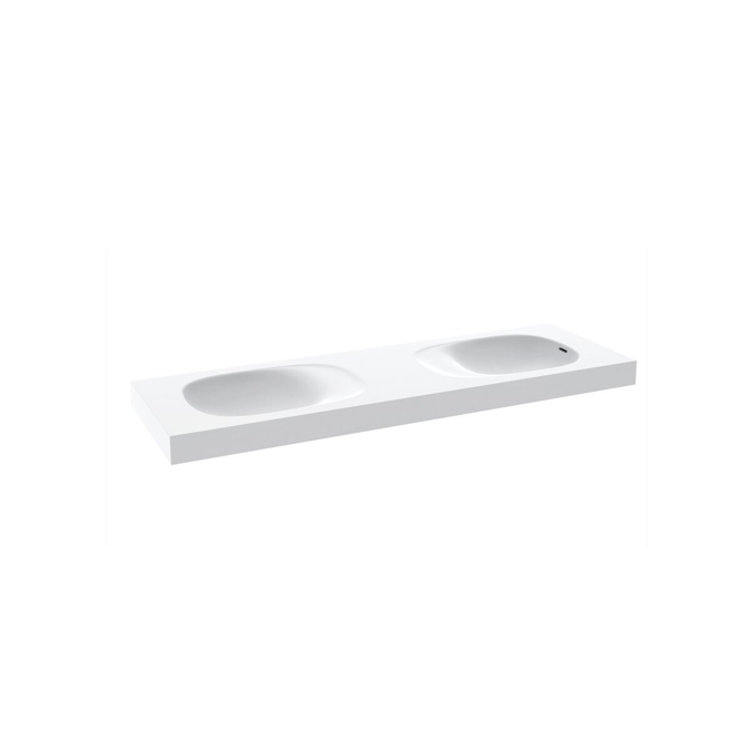 BIM objects - Free download! Kado Lussi 1500mm Double Wall Basin Side ...