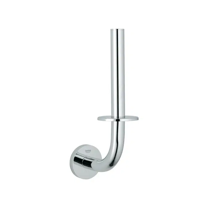 BIM objects - Free download! GROHE Essentials Accessories Spare Toilet Roll Holder Chrome ...