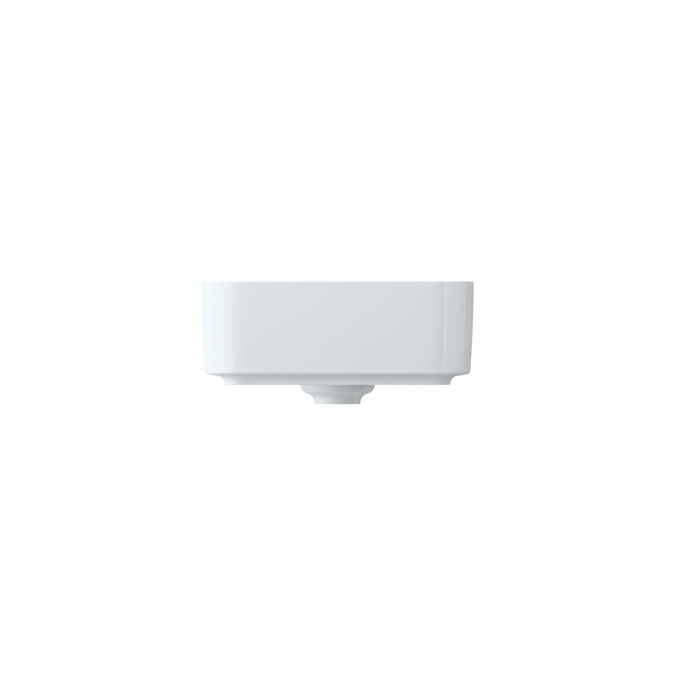 Objetos BIM - ¡Descarga gratis! Roca Inspira Square Above Counter Basin 370mm x 370mm Gloss ...