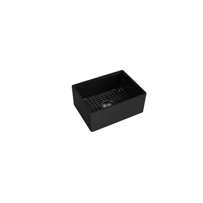 BIM objects - Free download! Memo Harper Single Bowl Butler Sink 610mm ...