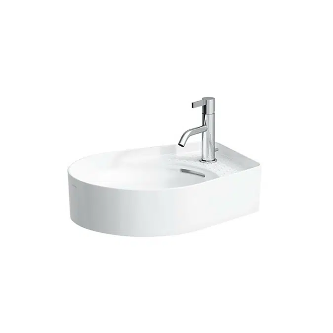 Objetos BIM - ¡Descarga gratis! LAUFEN Val Round Counter Basin with ...