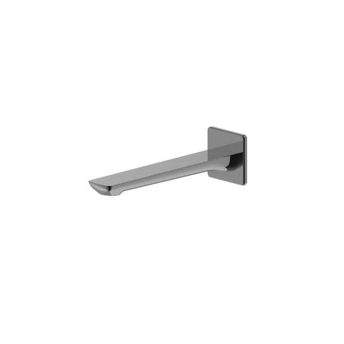 BIM objects - Free download! Milli Trace Bath Outlet Brushed Gunmetal ...
