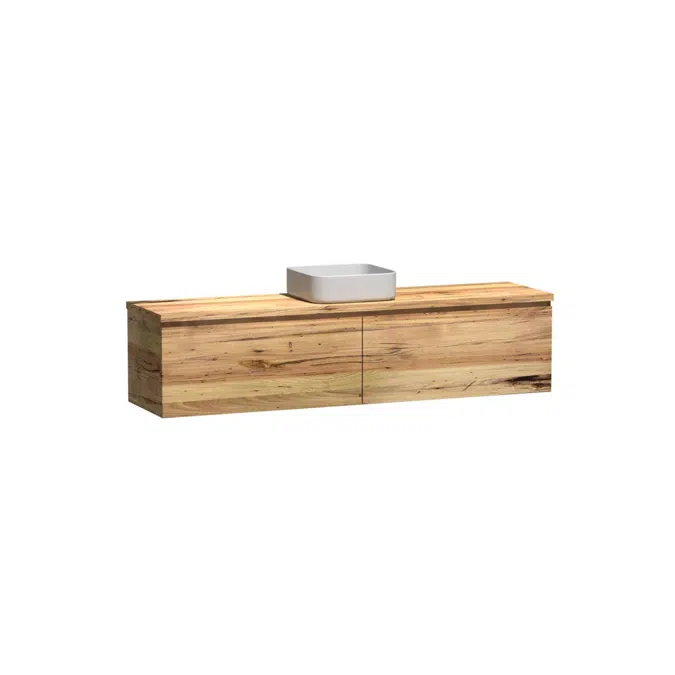 BIM objects - Free download! Kado Arc Timber All Drawer 1800 Single ...