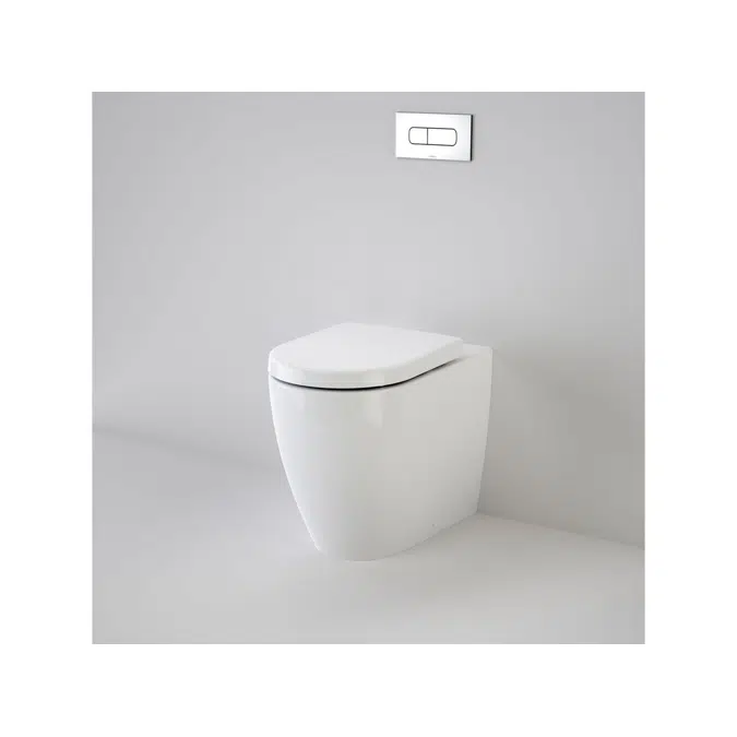 BIM objects - Free download! Caroma Forma Invisi Over Height Back To ...