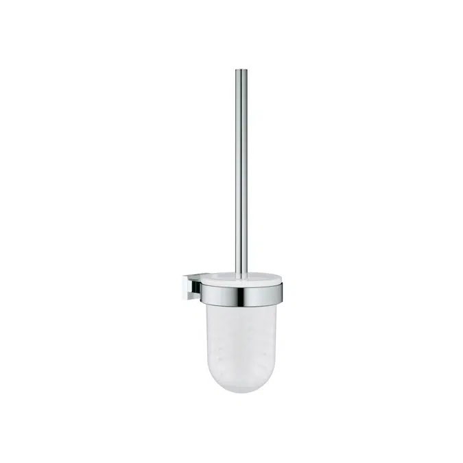 BIM objects - Free download! GROHE Essentials Cube Accessories Toilet Brush Set | BIMobject