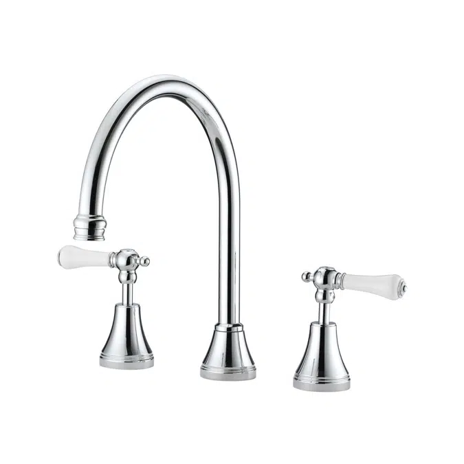 BIM objects - Free download! Kado Era Hob Sink Set Lever Porcelain ...