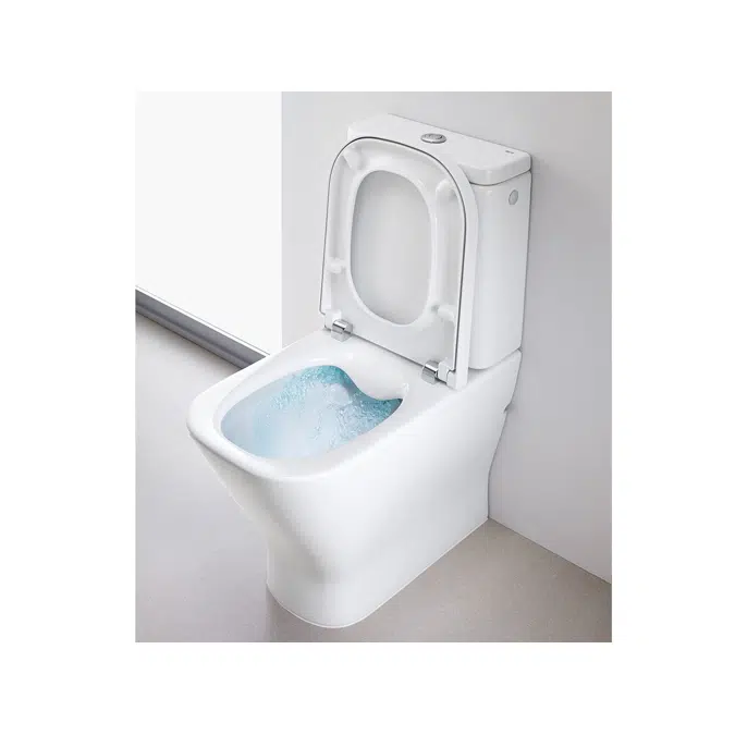 BIM objects - Free download! Roca The Gap Rimless Close Coupled Back to ...