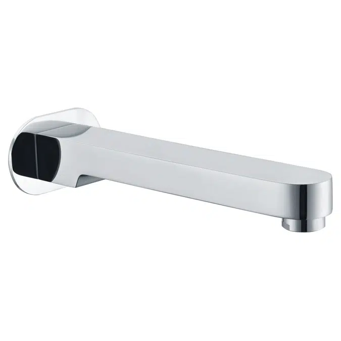 BIM objects - Free download! Mizu Soothe Bath Outlet 200mm Chrome ...