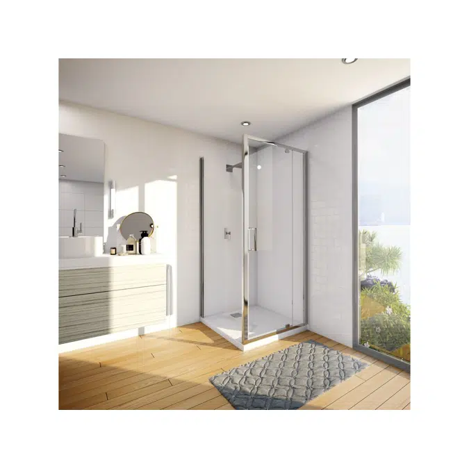 BIM objects - Free download! Posh Bristol Shower System with Rear ...